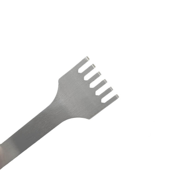 3mm Flat Pricking Iron for Leather Lacing Stainless Steel – Babylon Leather