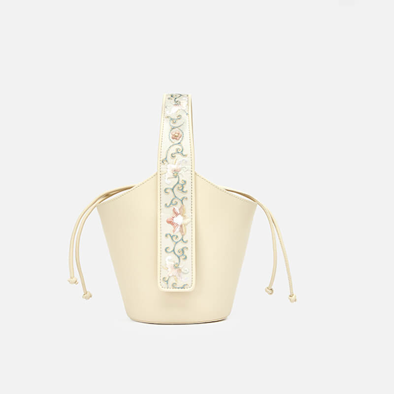 Gentle Flow Leather and Silk Crossbody Bag – Babylon Leather