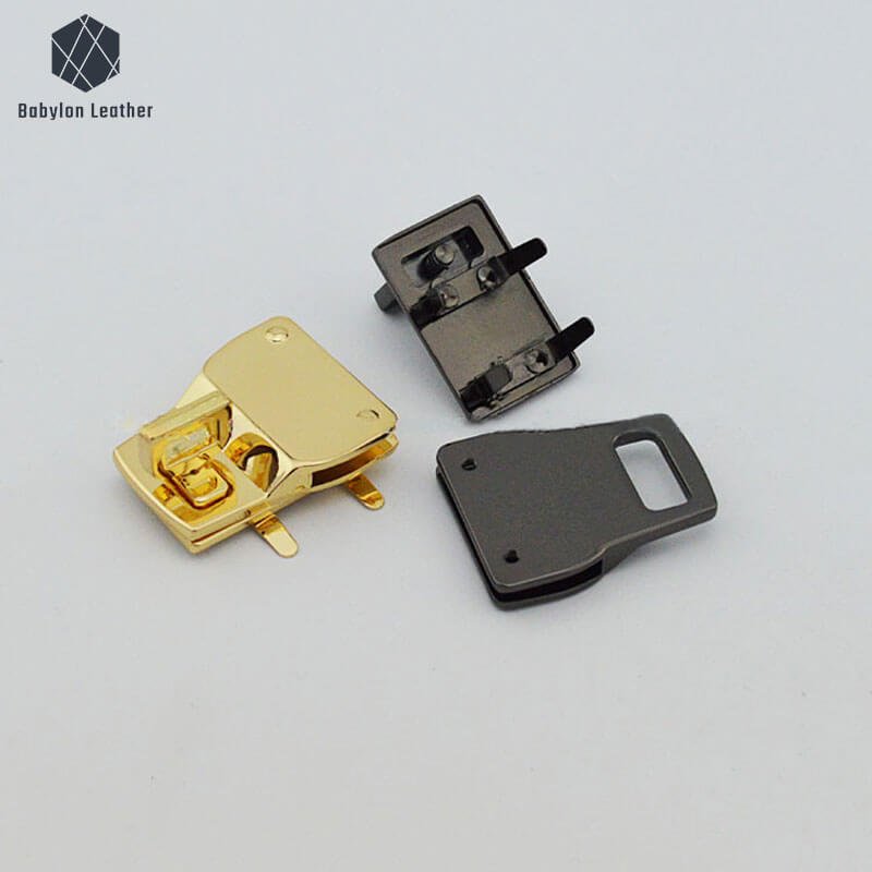 Interlayer Style Fashion Closure Clasp Twist Lock – Babylon Leather