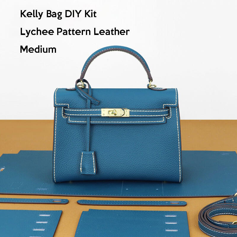 kelly bag lychee diy kit – Babylon Leather