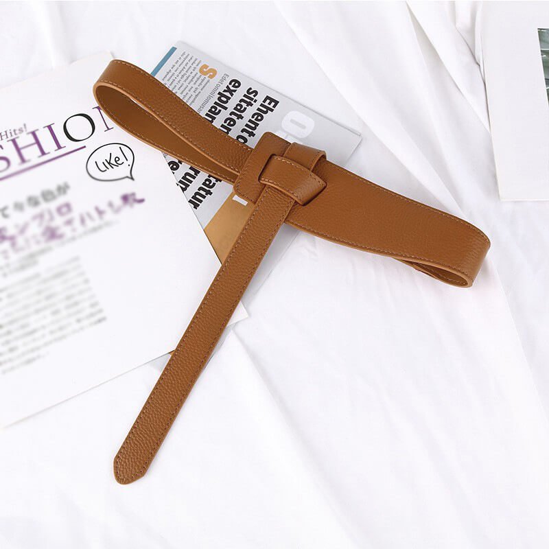 Women's Wide-to-Slim Top-Grain Cowhide Belt – Babylon Leather