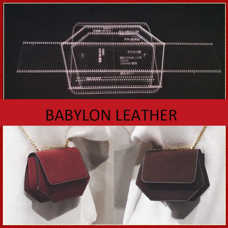 Pattern Leather Working Template XKB-691 – Babylon Leather